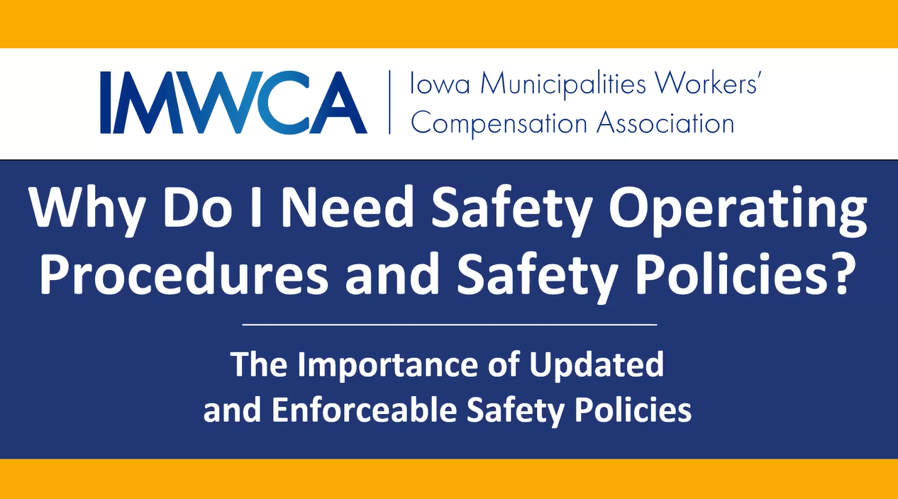 Importance of Updated Safety Policies Virtual Roundtable - Iowa ...